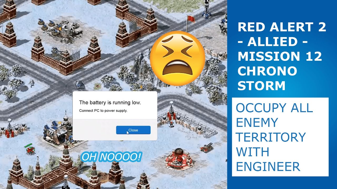 Red Alert 2 - Allied - Mission 12 Chrono Storm (occupy all enemy ...