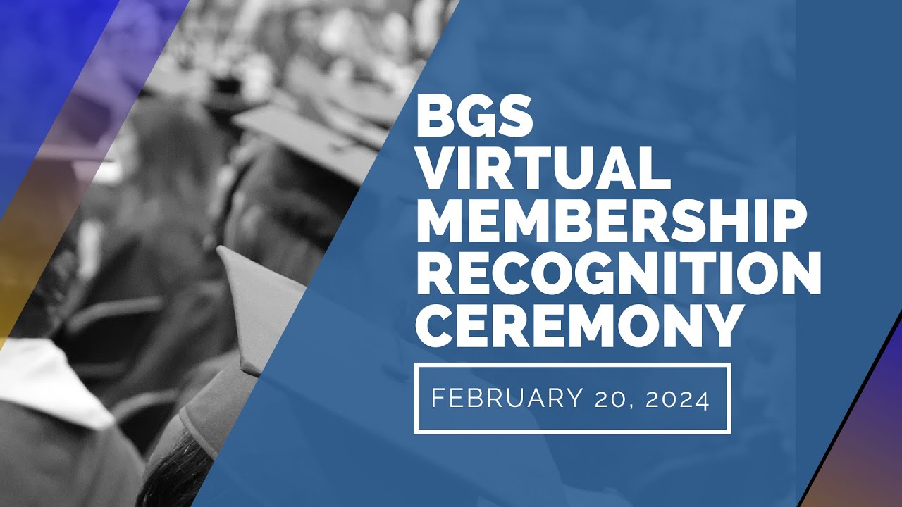 Virtual Recognition Ceremony - February 20, 2024 - YouTube