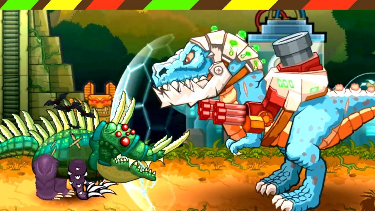 Mutant Rampage 07: T-Rex, Triceratops - Brachiosaurus | Quái Thú Cuồng ...
