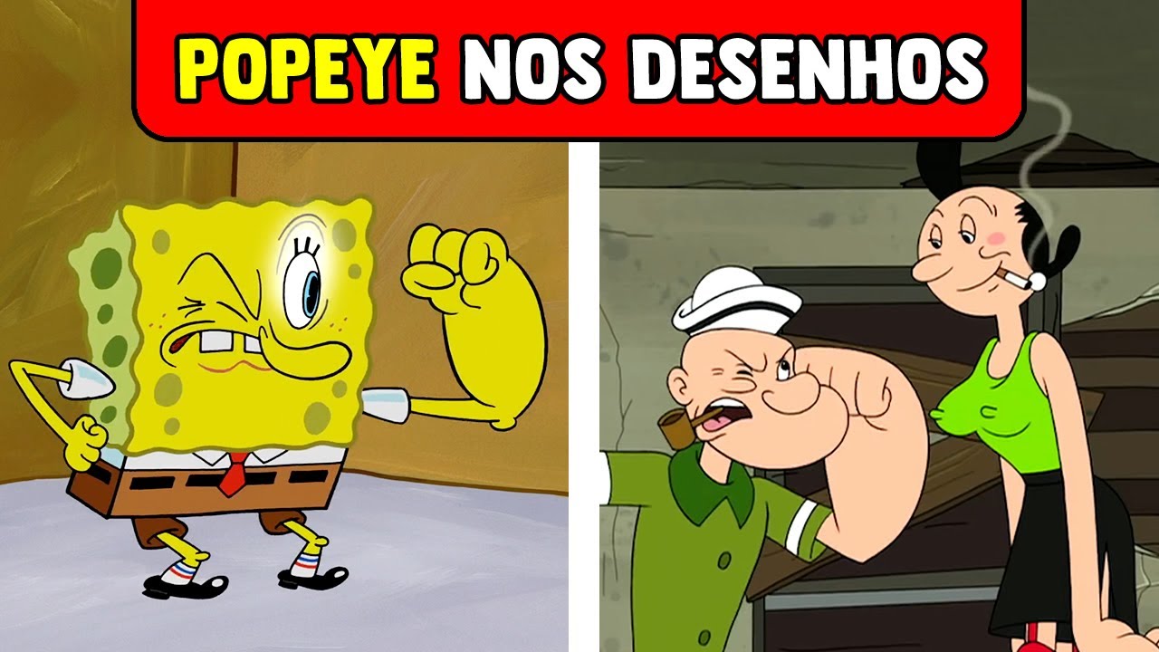 39 REFERÊNCIAS E APARIÇÕES DO POPEYE - YouTube