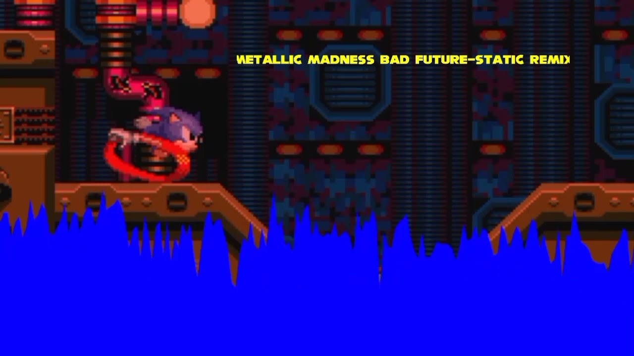 sonic cd-metallic madness bad future-static remix - YouTube