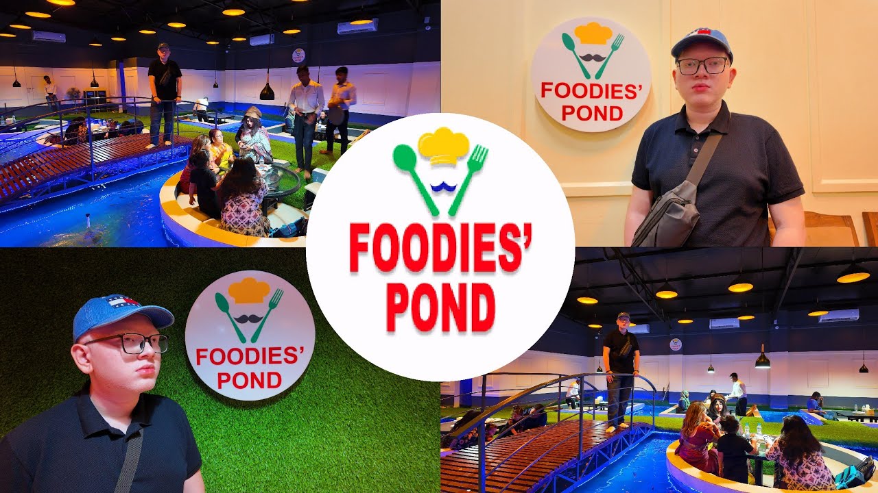 Foodies' Pond | Restaurant | Uttara | 4K 60fps | Pappu The Travel Guy ...