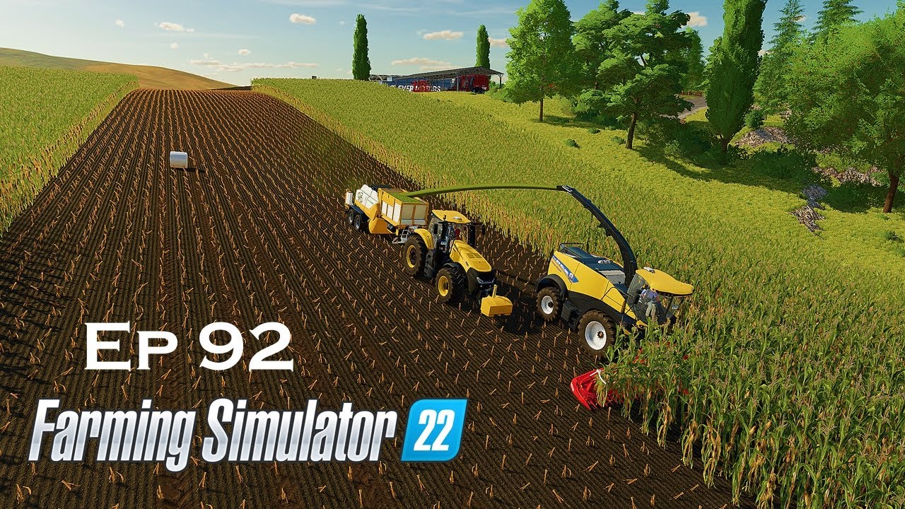 farming Simulator 22 fs22 timelapse Ep #92 west bridge hills map fs22 ...