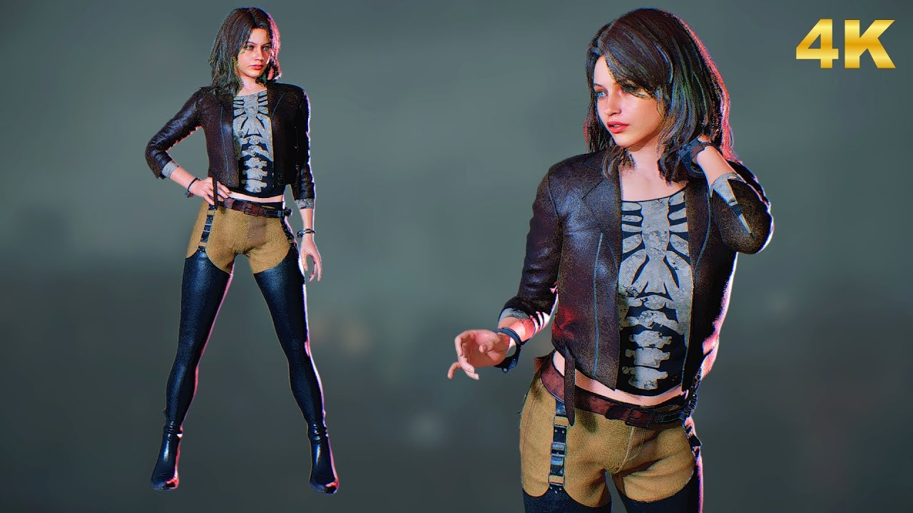 Resident Evil 2 | Claire Redfield | Kali 4K | Dedraz - YouTube