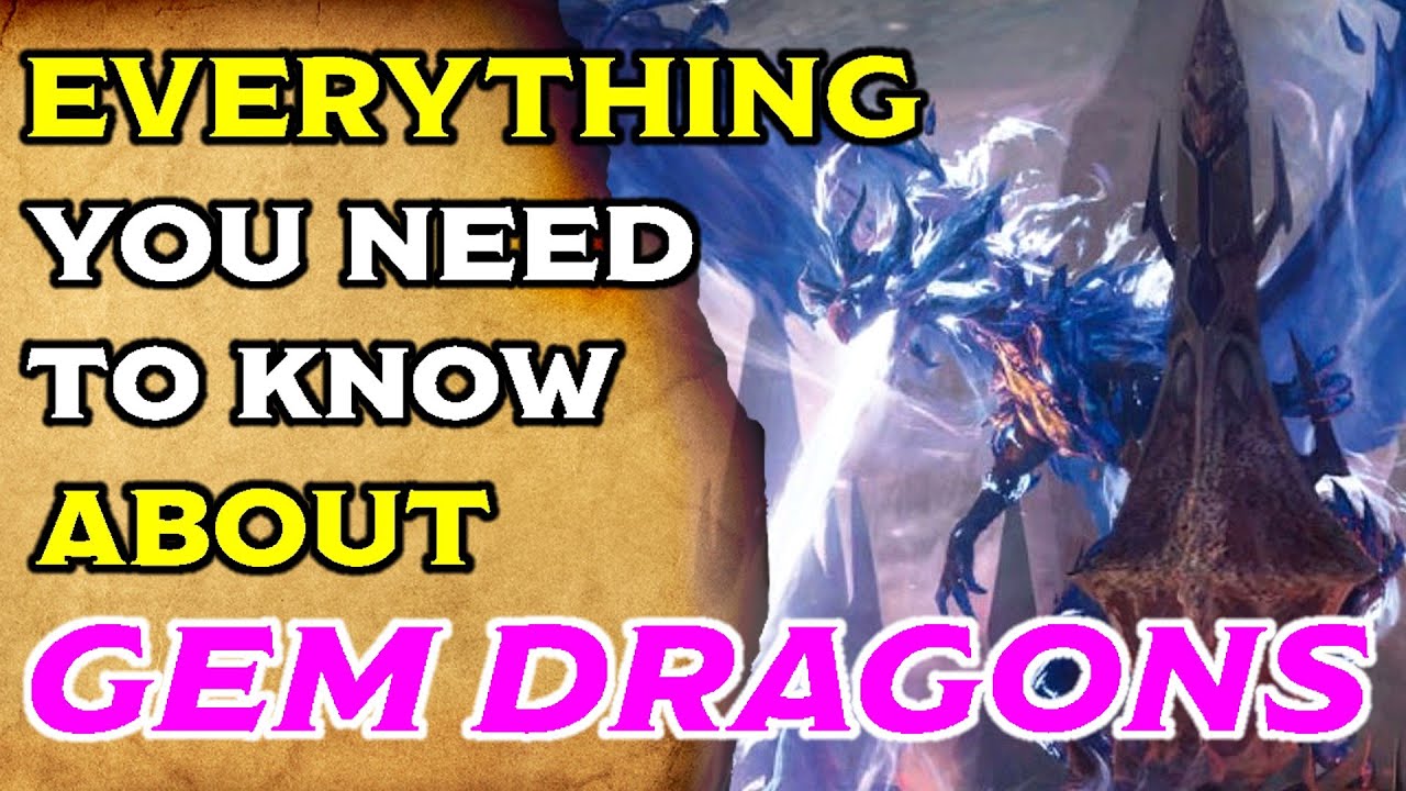 Everything You Need to Know About Gem Dragons | D&D Lore - YouTube