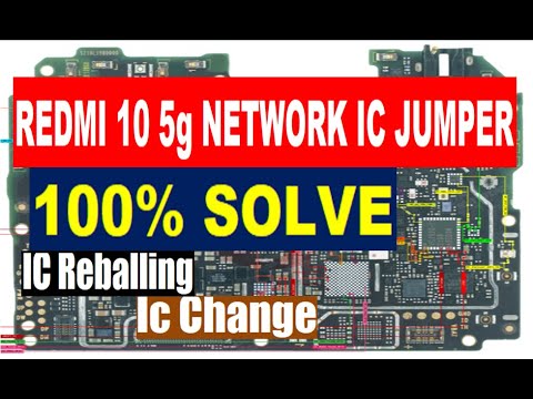 Redmi 10 5g Network IC Jumper | Redmi 10 5g Network IC Replacement ...