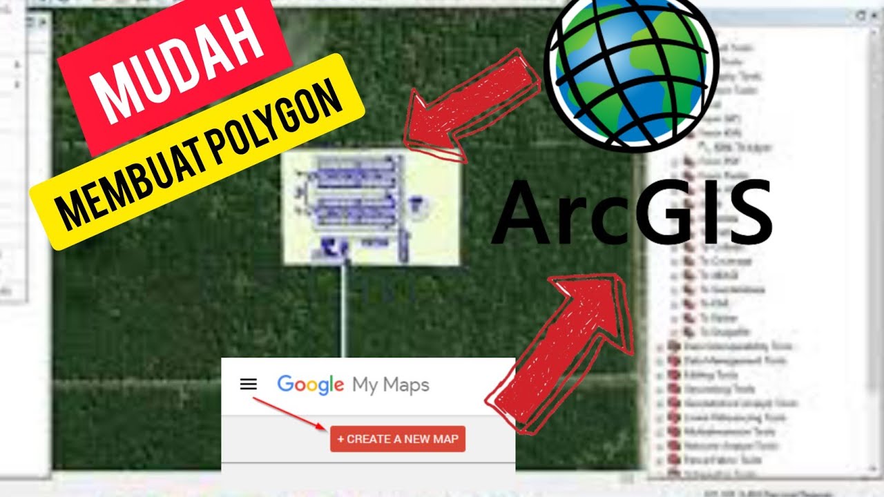 Cara Membuat Polygon di Arcgis // OSS RBA Polygon - YouTube