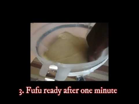 FUFU POUNDING MACHINE FOR GHANA - YouTube