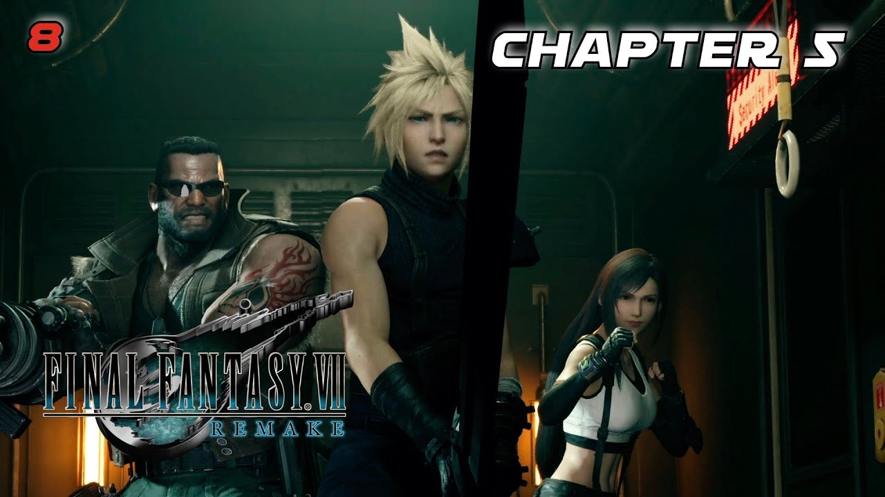 FINAL FANTASY 7 REMAKE - CHAPTER 5 | PLAYTHROUGH (NO COMMENTARY) | PS5 ...