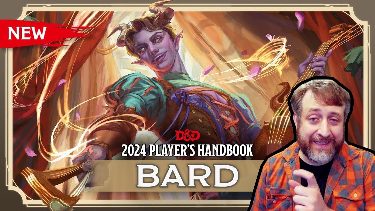 D&D 5e 2024 Player's Handbook Bard Reveal | Nerd Immersion - YouTube