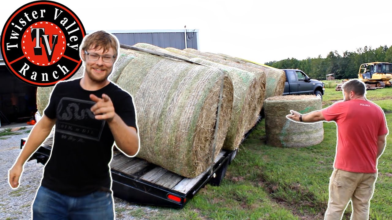 How we move hay to the farm. Bryce Mitchell with the Dad Jokes. One ...