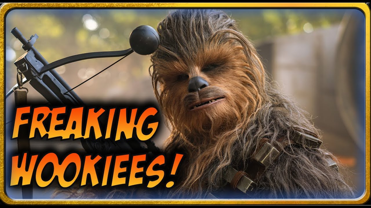 Seriously! We Need More Freaking Wookies in Star Wars! - YouTube