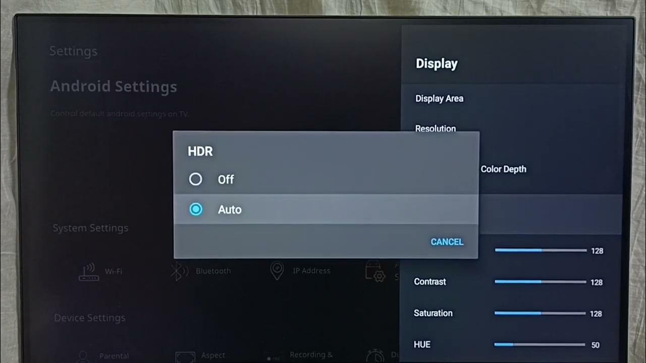 Airtel Xstream Box : HDR Settings | Enable / Disable HDR | ON / OFF HDR - YouTube