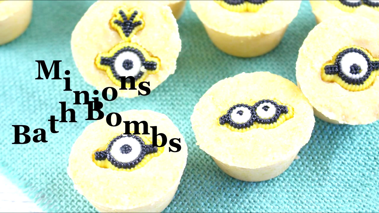 Minions Bath Bombs - YouTube