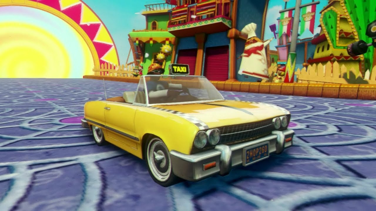 Sonic & All-Stars Racing Transformed (PS3) B.D. Joe Racing In Sunshine ...