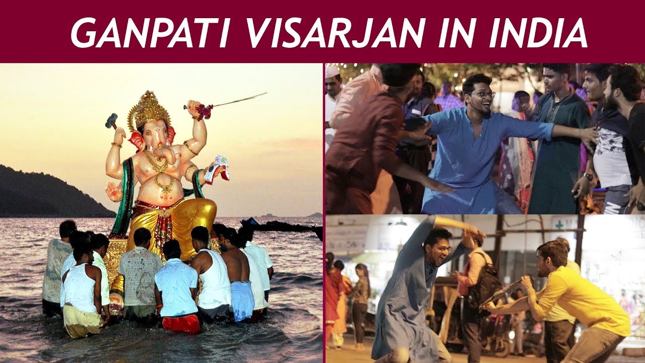 Ganpati Visarjan in India | Funcho Entertainment - YouTube