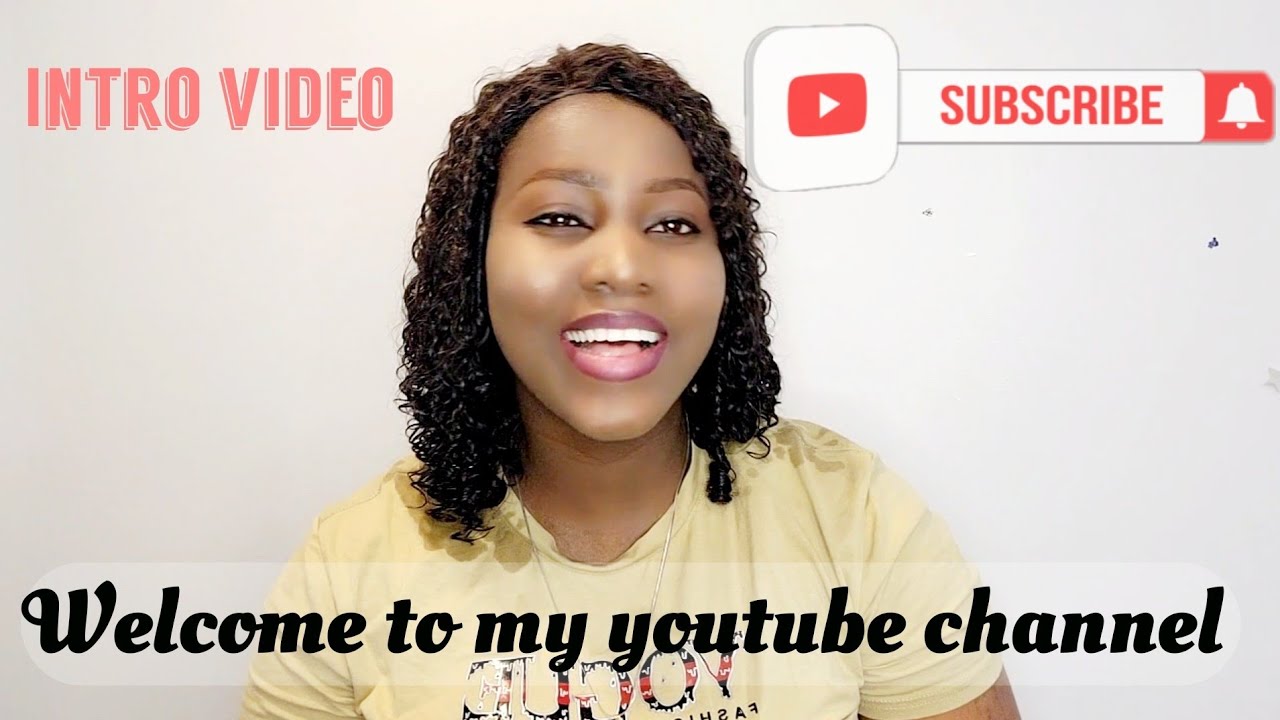 Welcome to my youtube channel |Intro video | my first youtube video 😍 ...