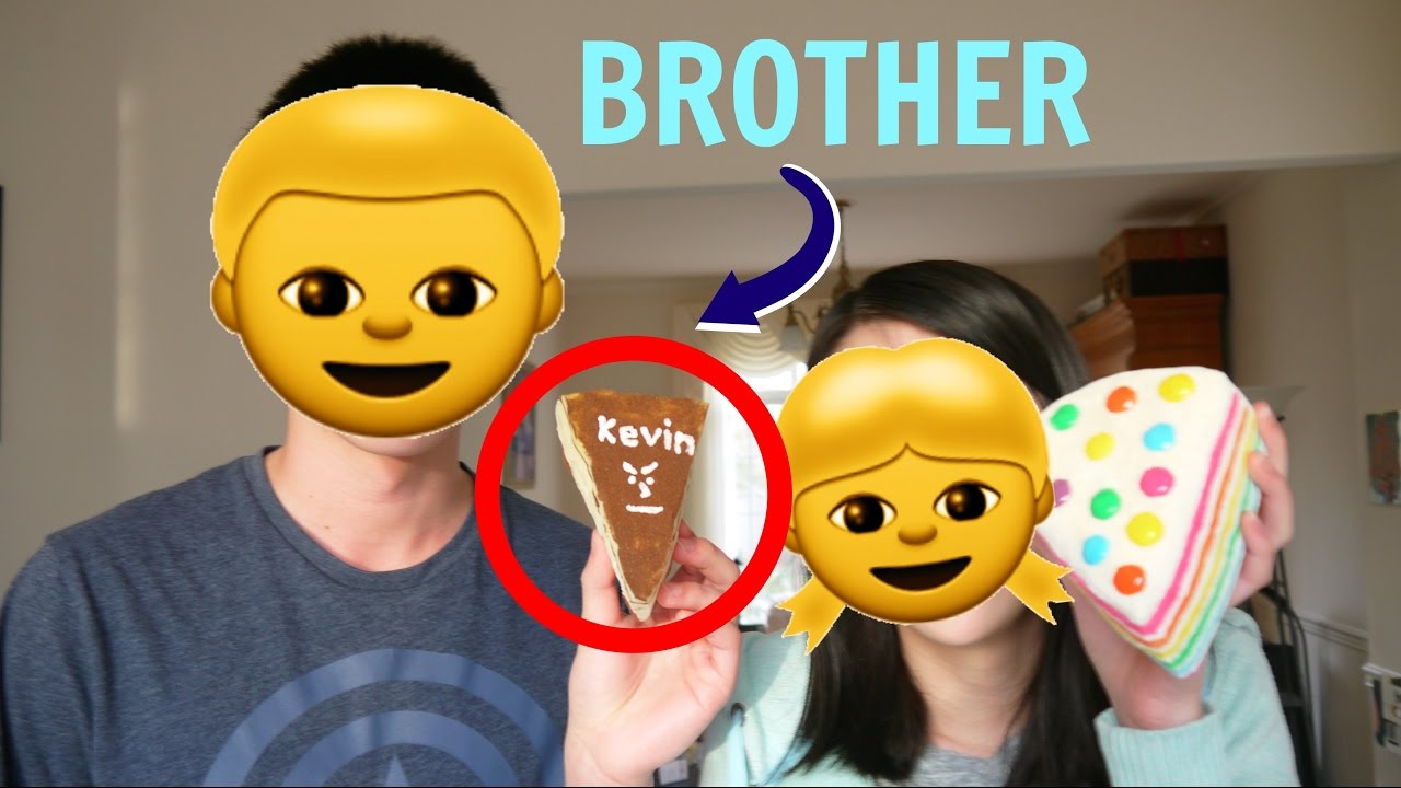 DIY SQUISHY CHALLENGE FT. MY BROTHER - YouTube