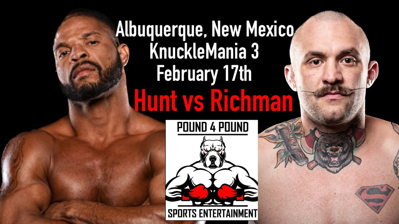 Lorenzo Hunt vs Mike Richman February 17th in Albuquerque, New Mexico ...