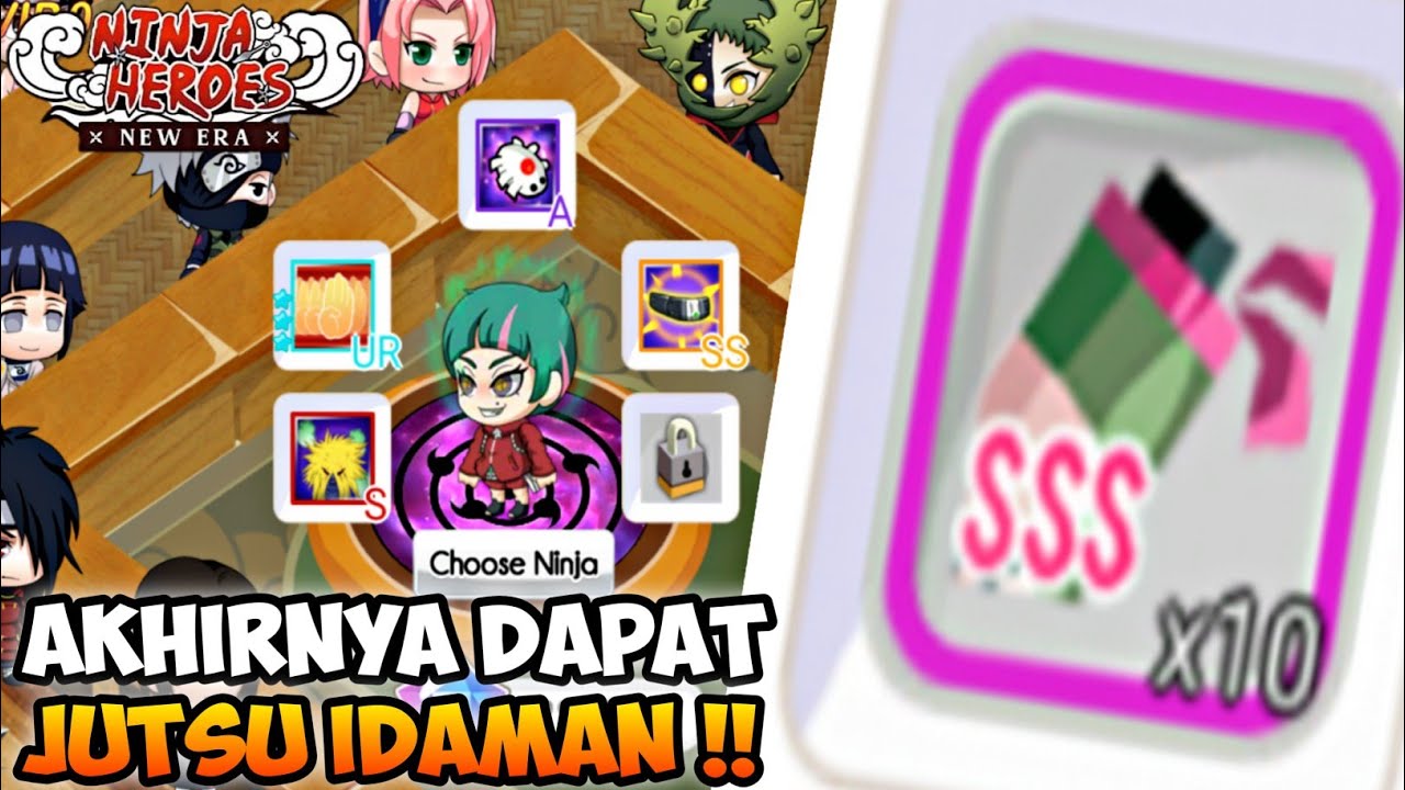 VIP 0 GACHA SCROLL SSS PERTAMA KALINYA - Ninja Heroes New Era - YouTube