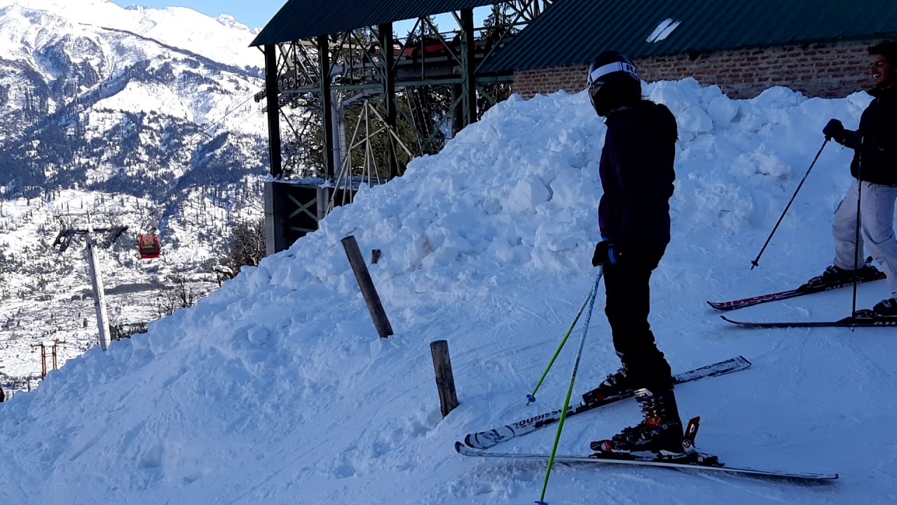 Solang Ropeway & Ski Center - YouTube