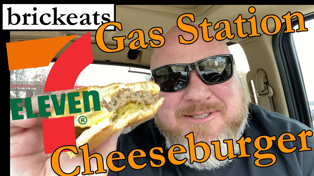 Brickeats 7-11 Cheeseburger, Gas Station burger from a warmer - YouTube