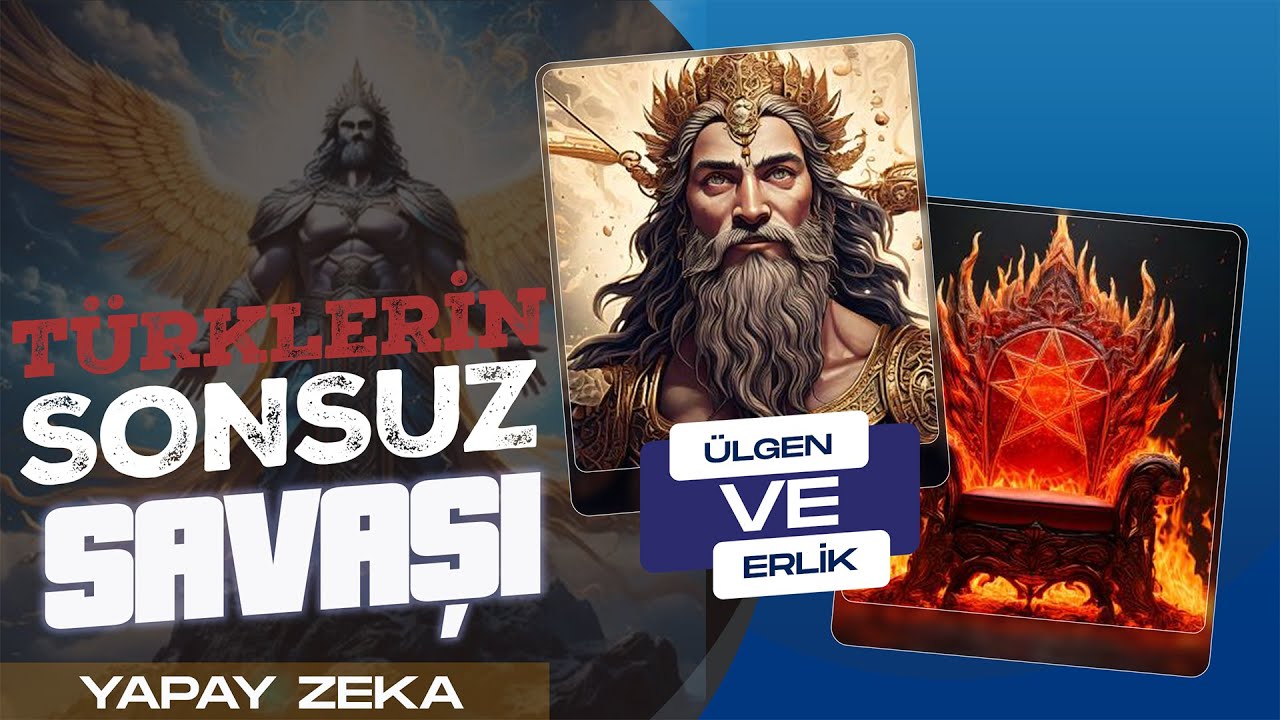 Gök Tengri İle Erlik Han Savaşı Nasıl Başladı? | Bitmeyen Kozmik Savaş ...