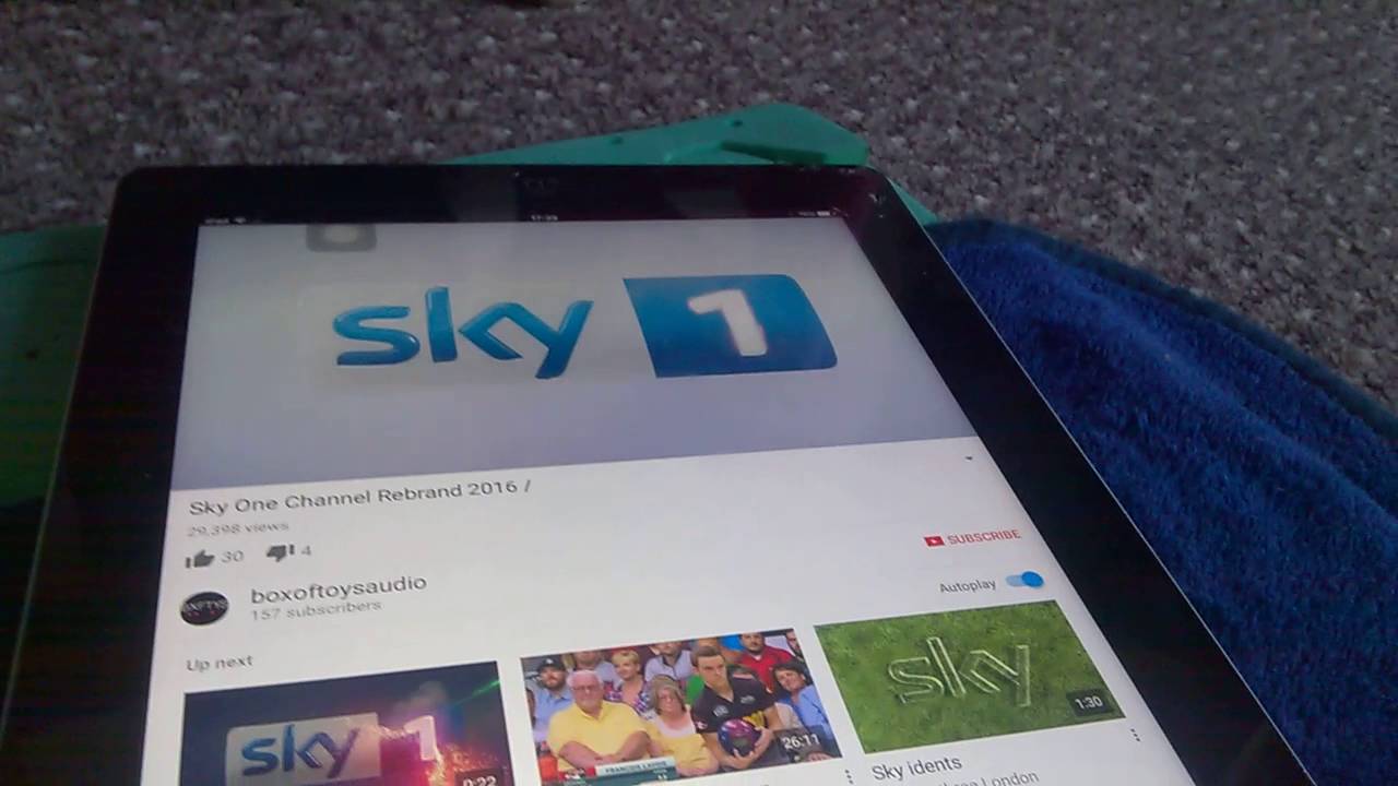 sky 1 ident 2016 - YouTube