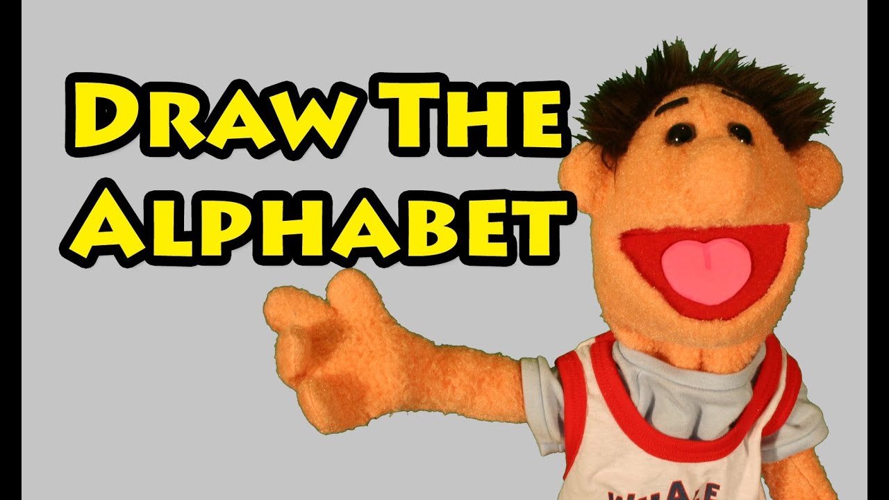 Vids4kids.tv - Draw The Alphabet With Timmy Uppet - YouTube