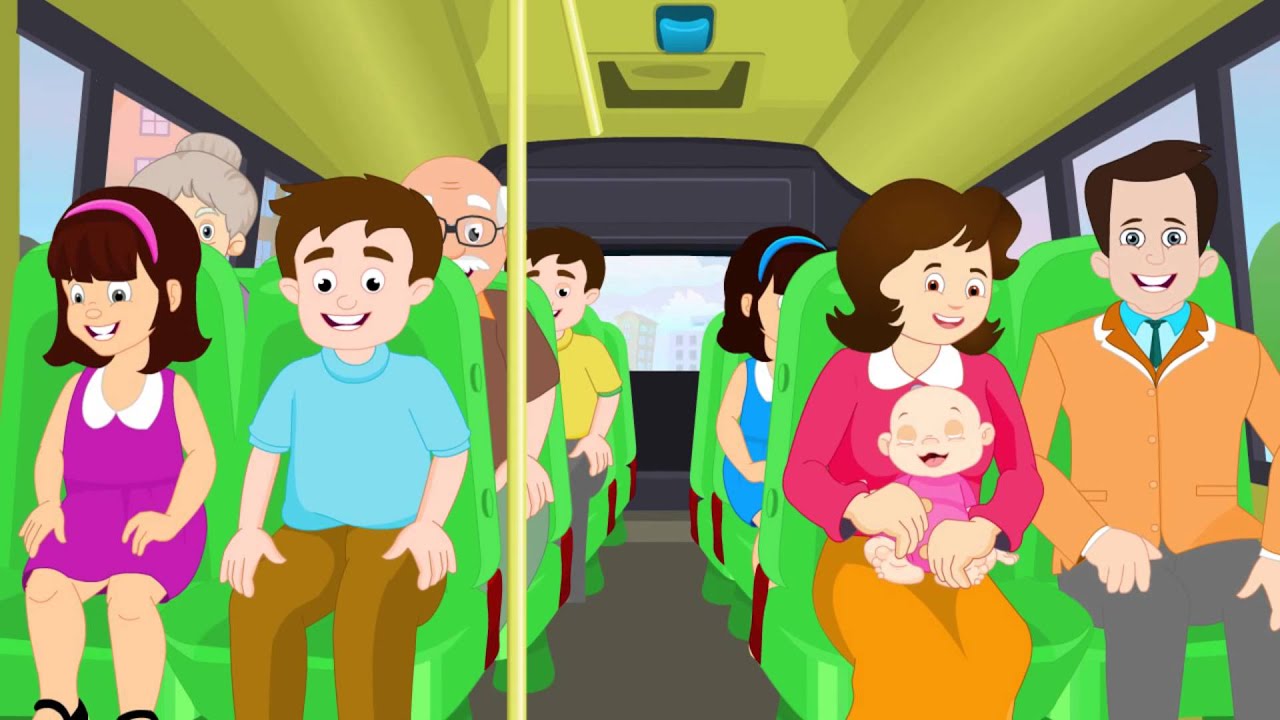 the wheels on the bus go round and round - YouTube