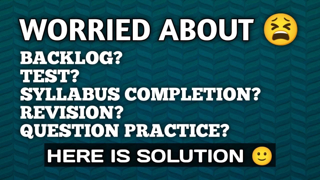 How to do proper study without stress? - YouTube