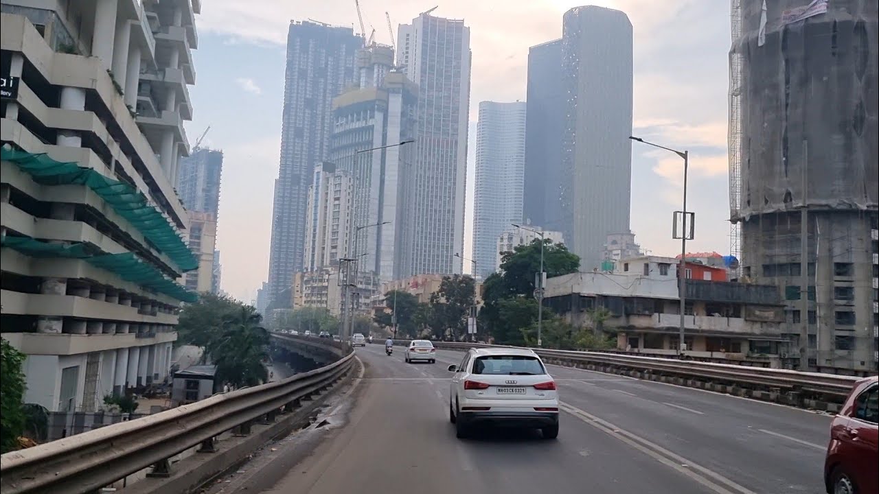 Mumbai Lower Parel Skyline - YouTube