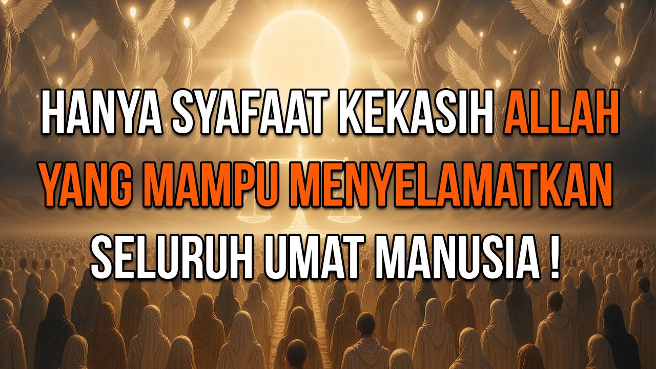 Hanya Syafaat Kekasih Allah ! yang mampu menyelamatkan seluruh umat ...