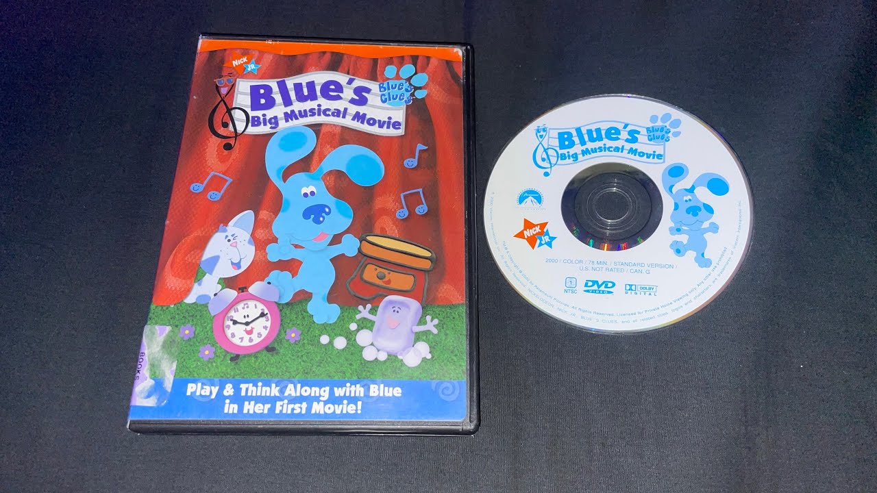 Opening To Blue’s Clues: Blue’s Big Musical Movie 2000 DVD - YouTube