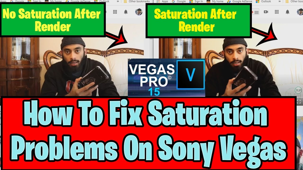 How To Fix DSLR Camera Colour Saturation On Sony Vegas After Rendering ...