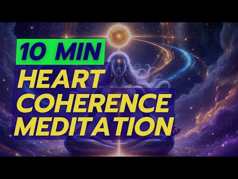 Heart Coherence Meditation - 10 Min Connection to Cosmic Sun & Mother Earth