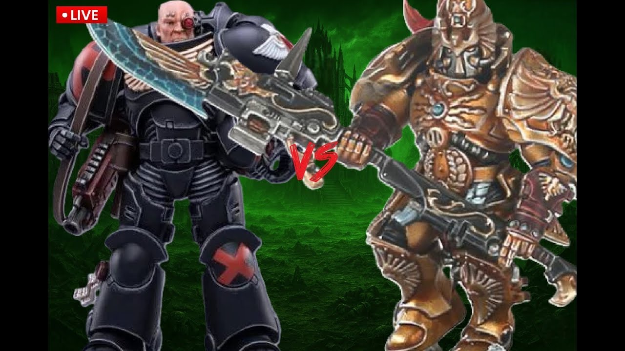 Blood Angels vs Custodes! Warhammer 40k Tabletop Simulator (TTS)! - YouTube
