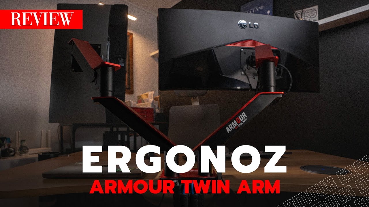 Review : Ergonoz - Armour Twin Arm - YouTube