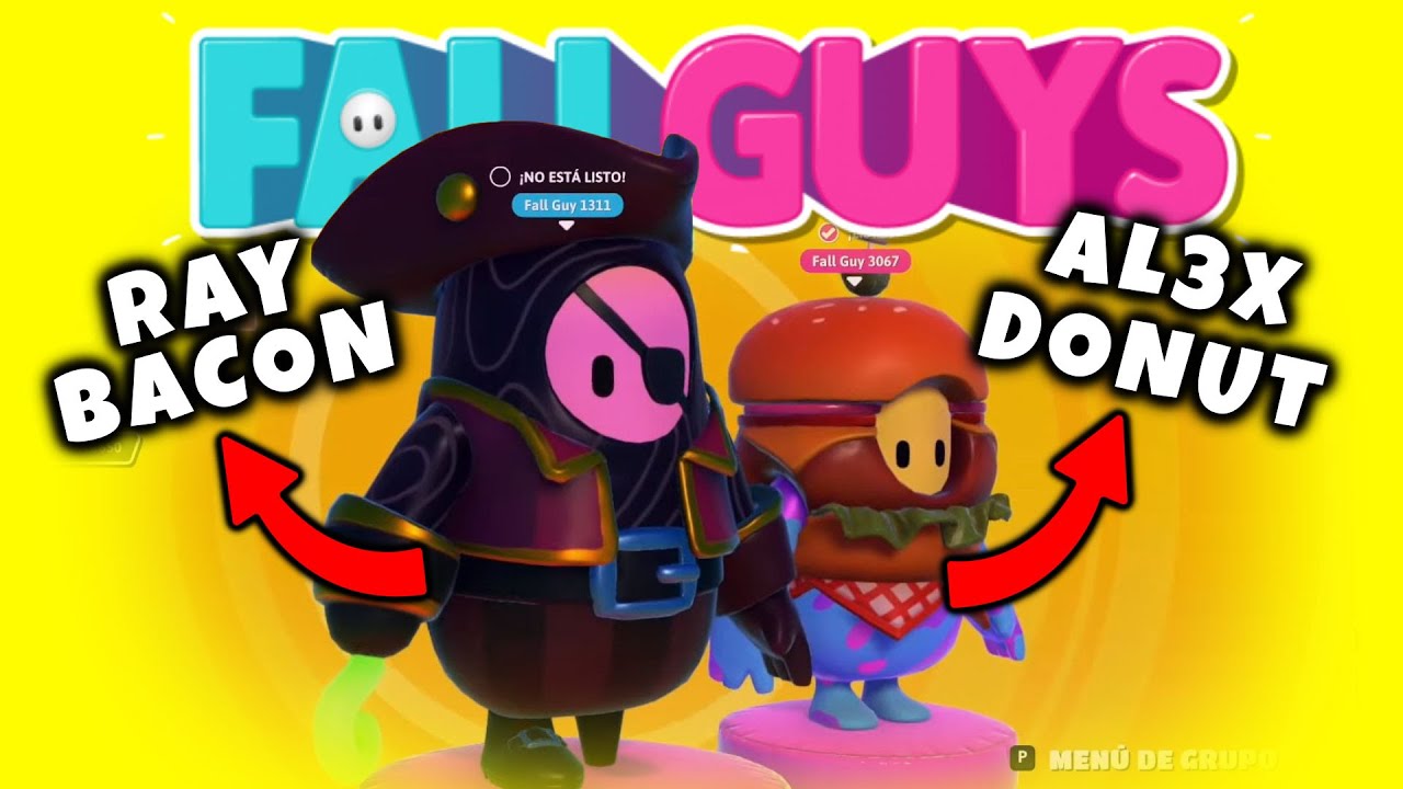 se vino AL3XDONUT a FALL GUYS 🤣 - YouTube