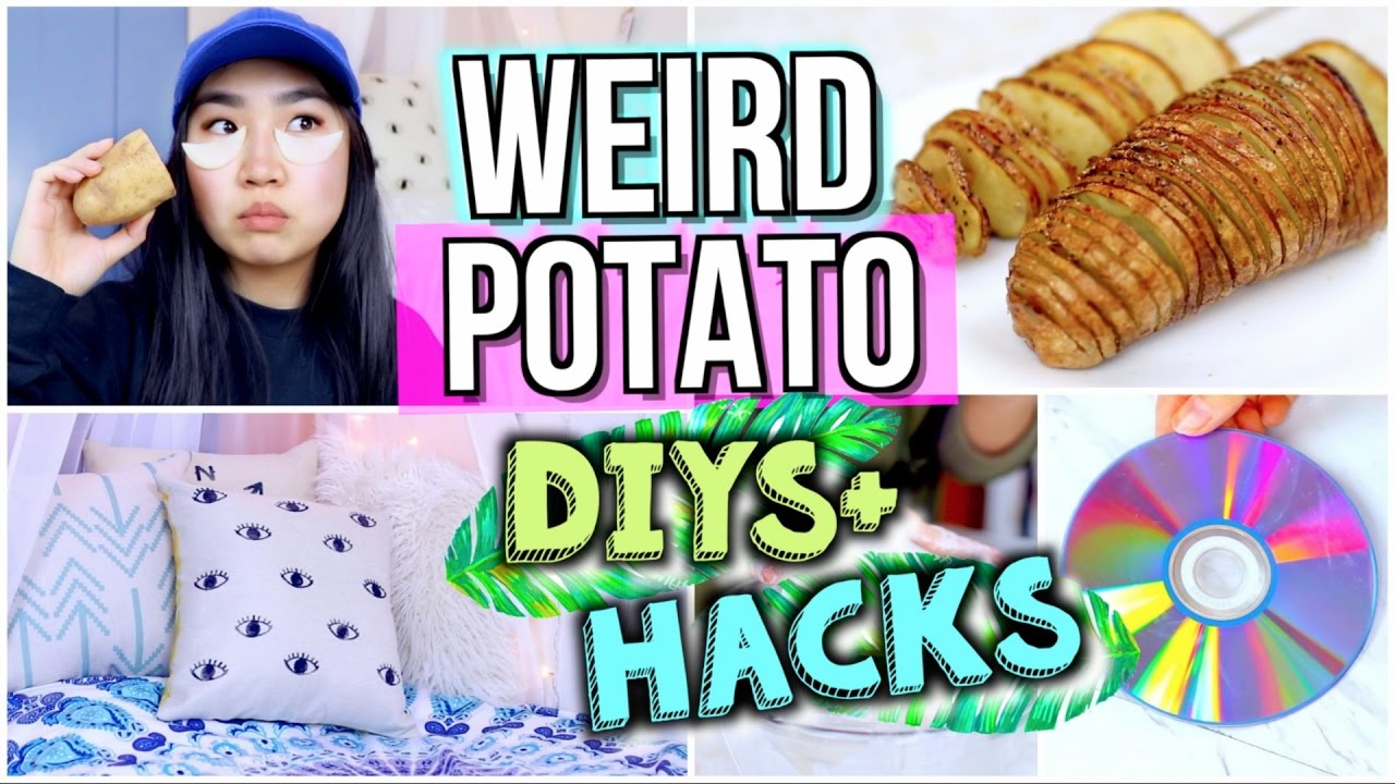 Weird Ways to Use POTATOES! DIYs, Life Hacks, Easy Recipes with a ...