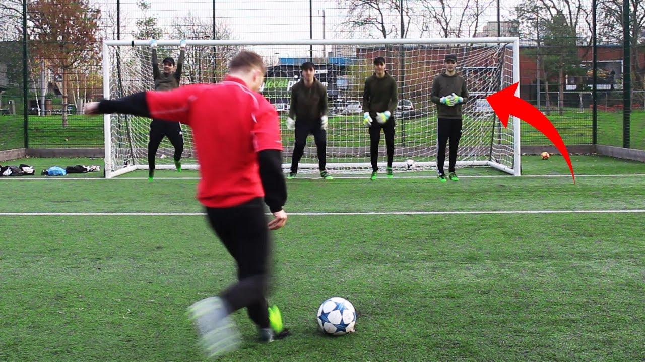 WORLDS MOST DIFFICULT PENALTY FOOTBALL CHALLENGES!!! - YouTube