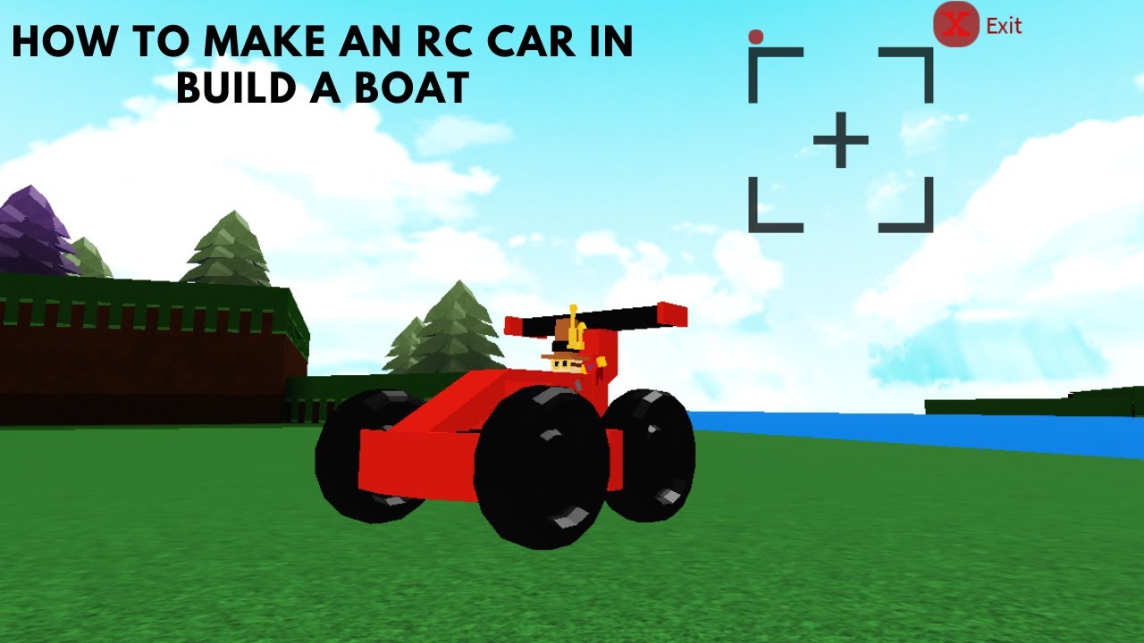 How To Make An RC CAR In Build A Boat For Treasure On Roblox! - YouTube
