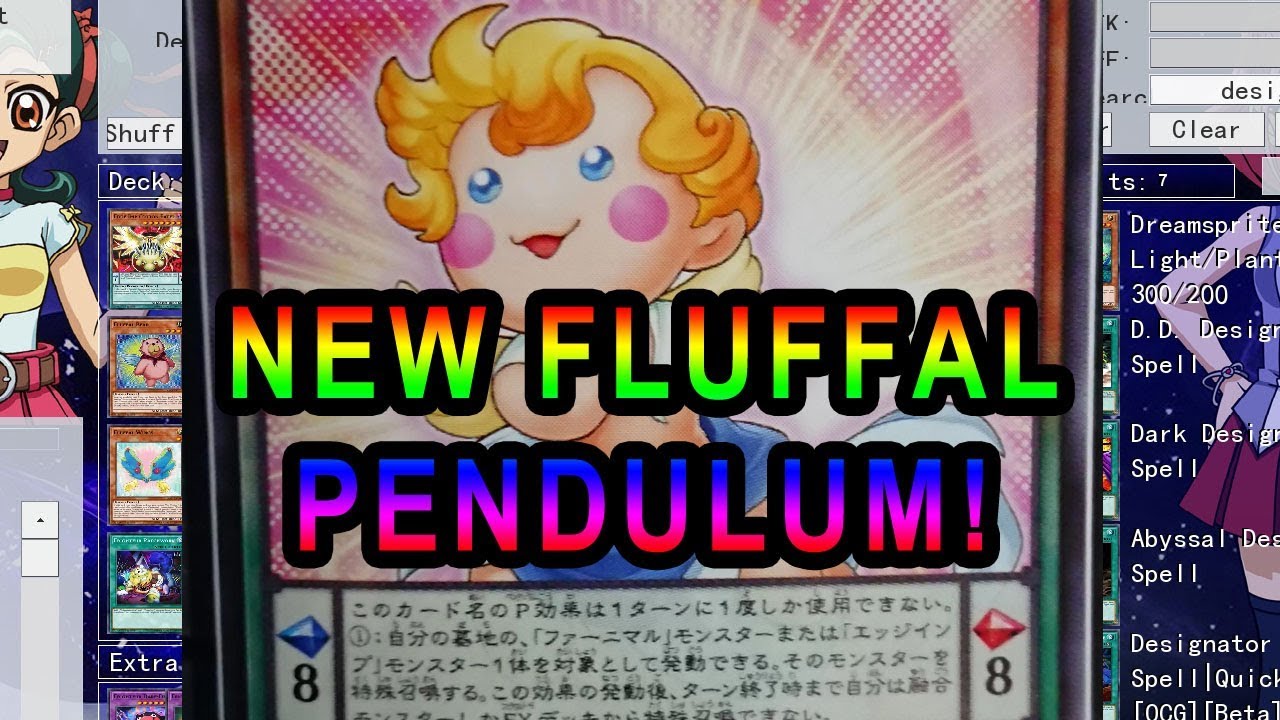 NEW FLUFFAL PENDULUM! IN ACTION! FULL PENDULUM SCALE FINALLY! - YouTube