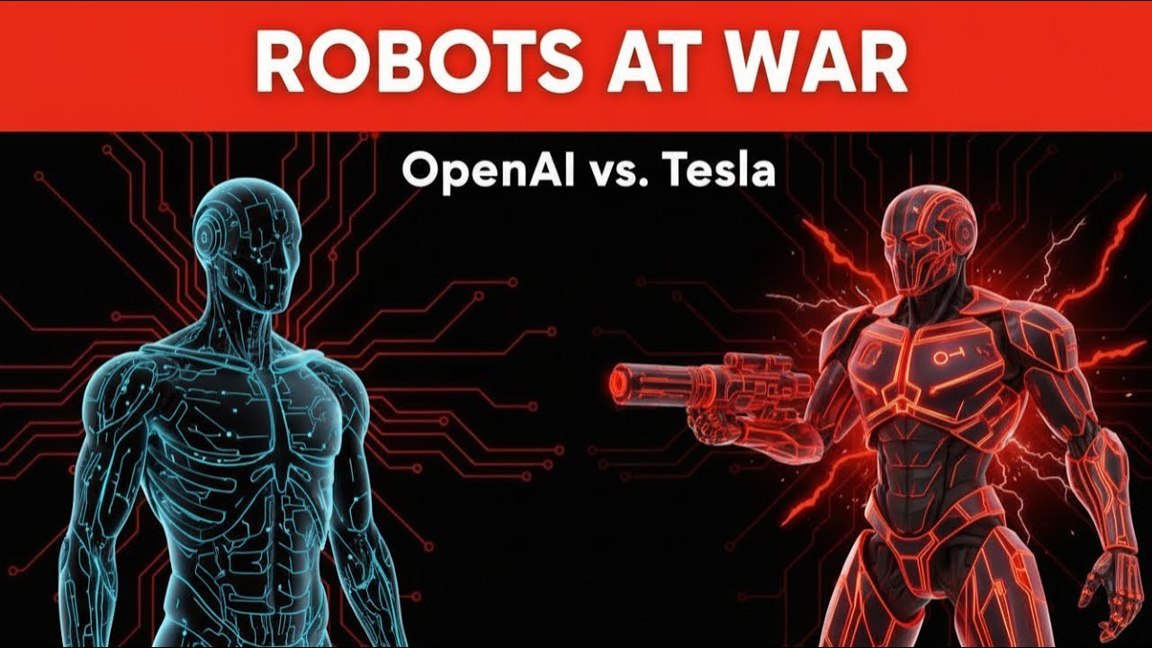 $5T Humanoid Robot War: OpenAI vs Tesla EXPLAINED! - YouTube