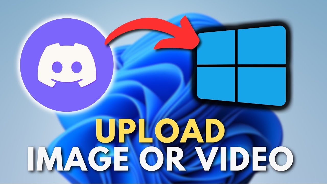 How to Upload an Image or Video File on Discord - YouTube