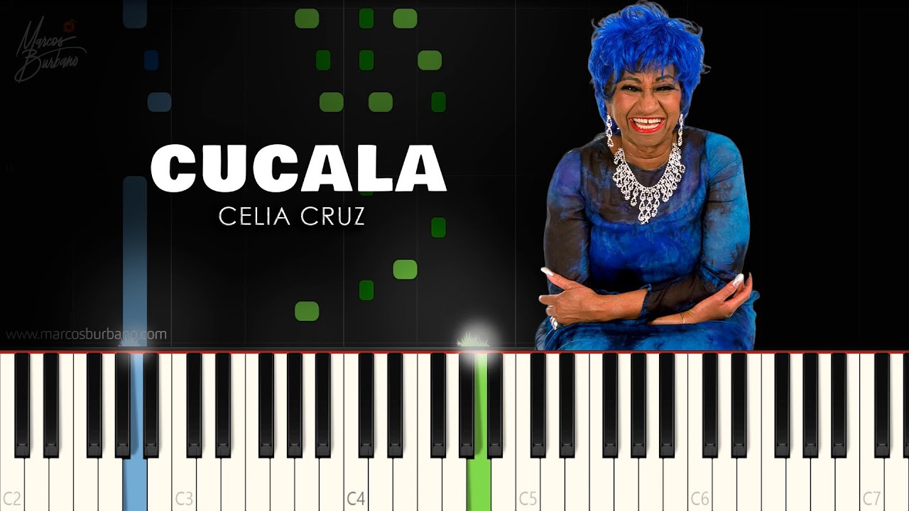 CUCALA - CELIA CRUZ / PIANO TUTORIAL (Partituras + Pdf + Midi) - YouTube