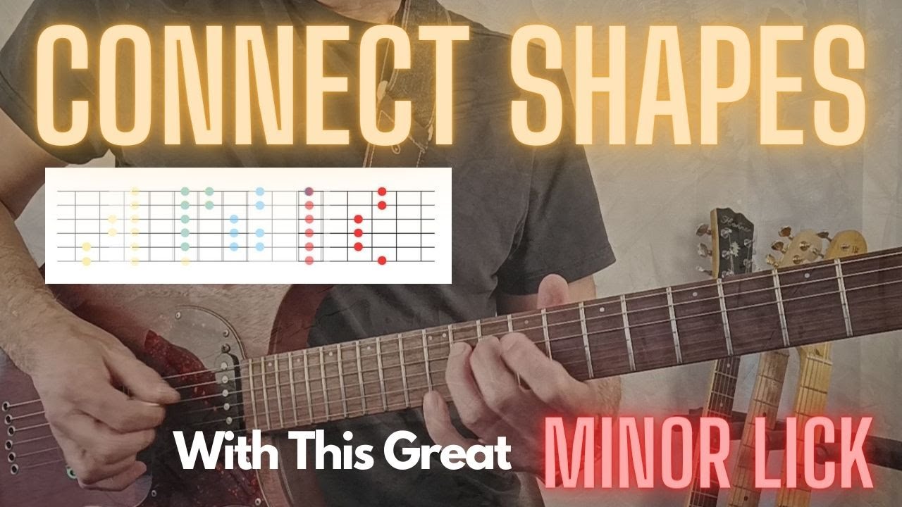 Connect Scale Shapes Across the Fretboard with this Minor Lick - YouTube