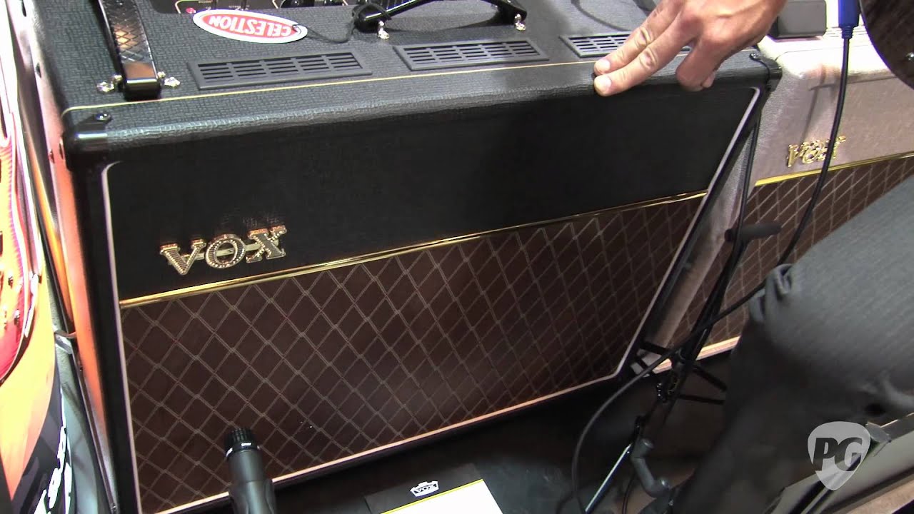 Summer NAMM '11 - Vox Amplifiers AC15C2 Twin Demo - YouTube
