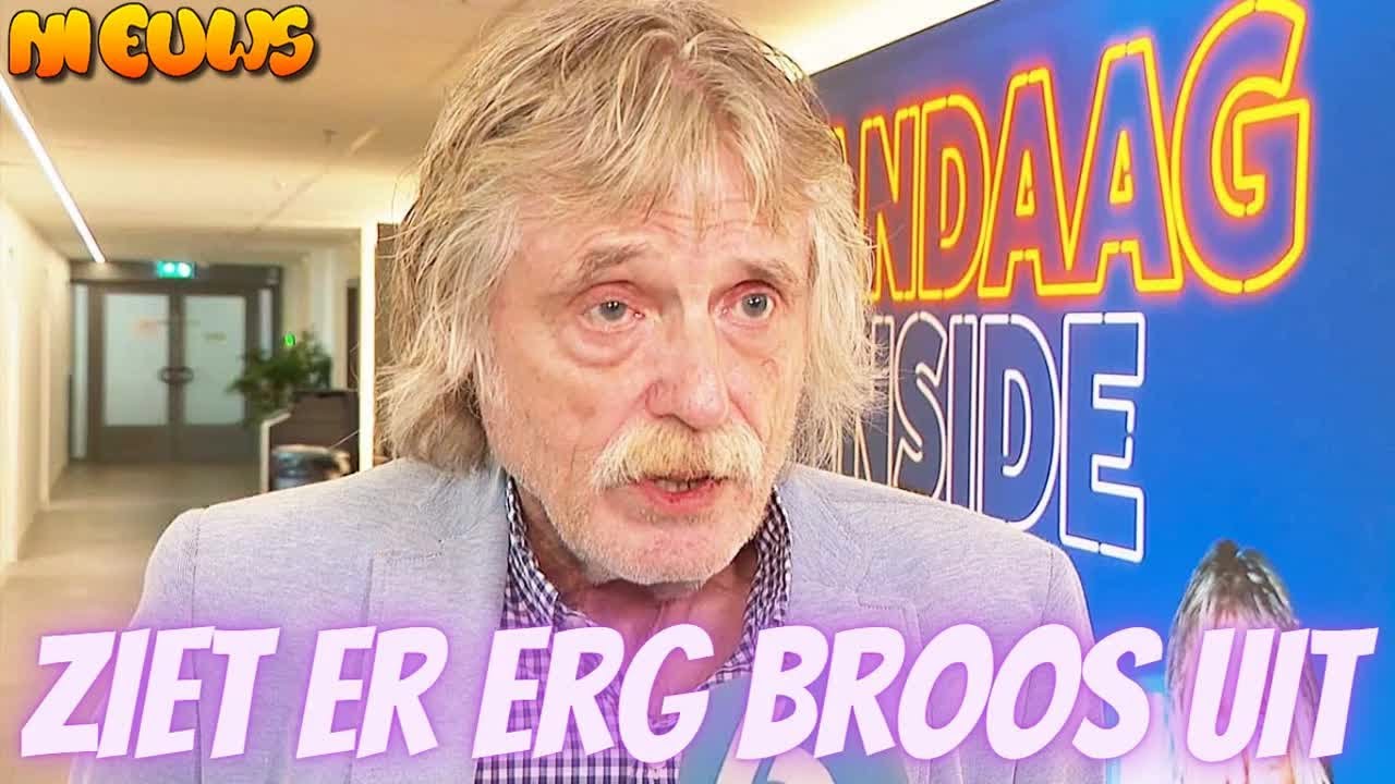 Johan Derksen shockeert met tv-verschijning: ‘Ziet er erg broos uit ...