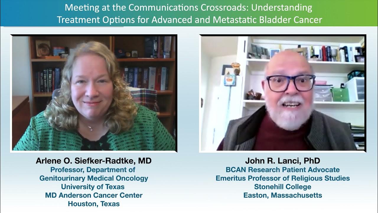 Treatment Options for Advanced and Metastatic Bladder Cancer - YouTube